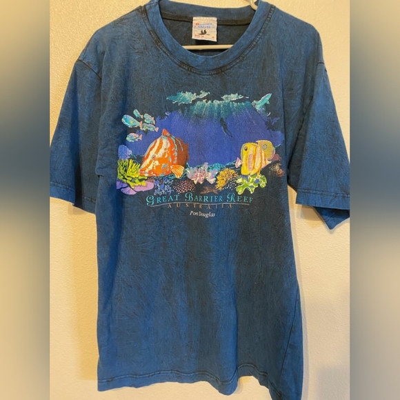 Shirts | Vintage Great Barrier Reef Tshirt | Poshmark